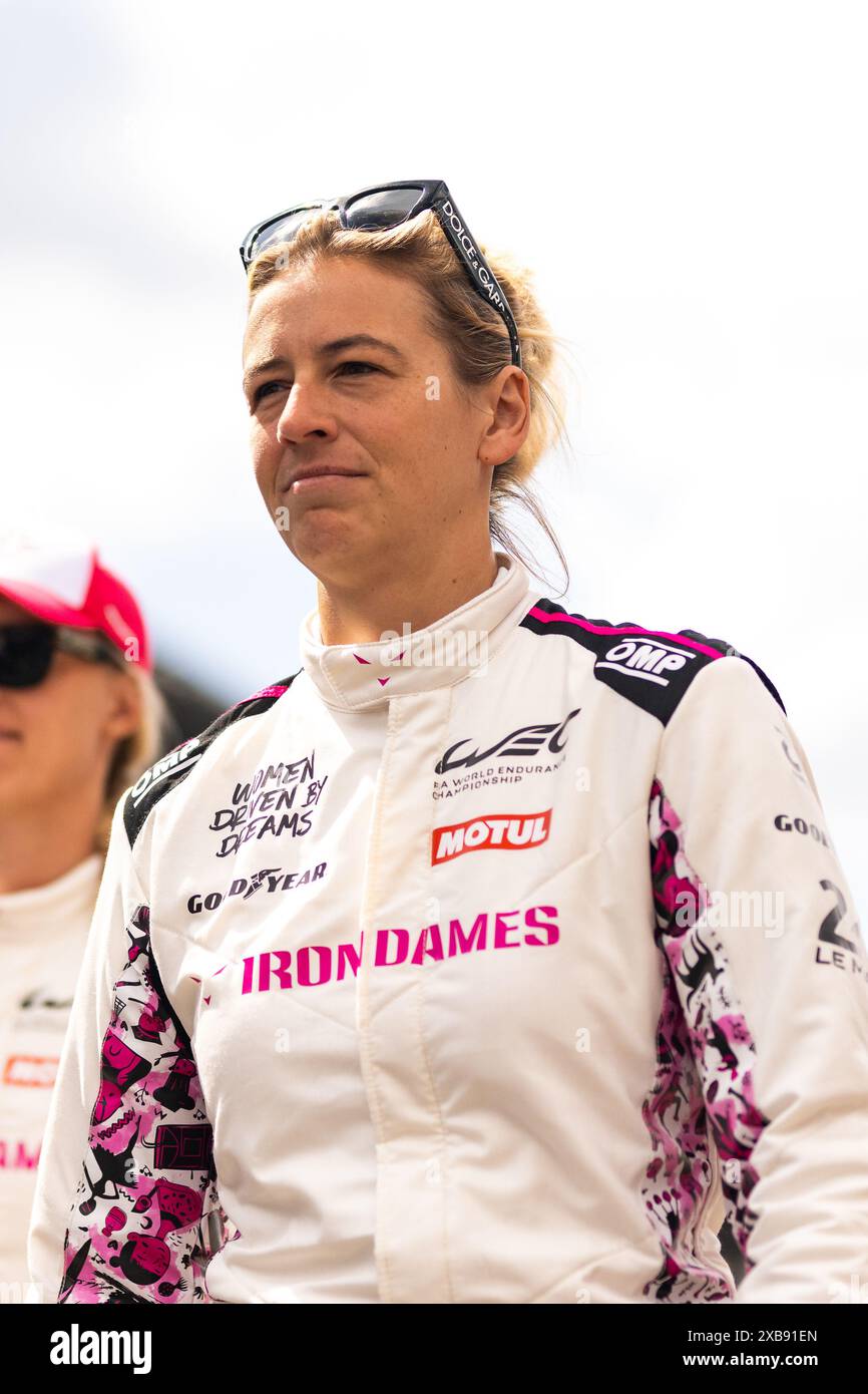 BOVY Sarah (bel), Iron Dames, Lamborghini Huracan GT3 evo2 #85, LM GT3 ...