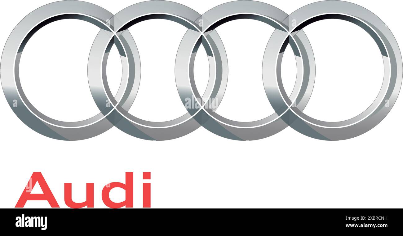 Logo de la société audi Banque d'images vectorielles - Alamy