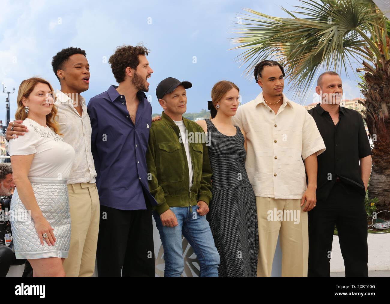 Cannes, France. 23 mai 2024. Sophie Guillemin, Noah Deric, Victor ...
