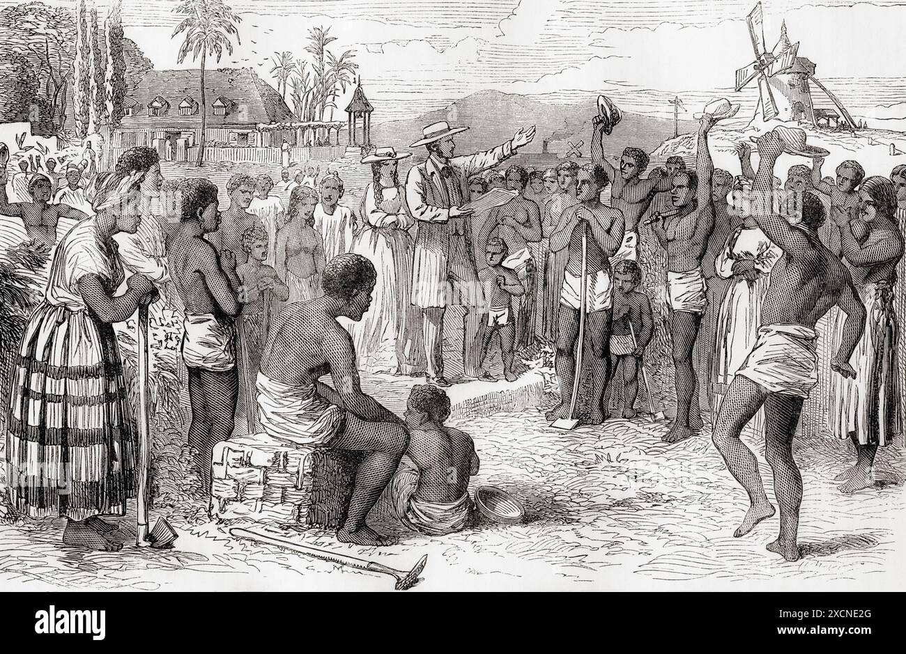 L'acte d'abolition de l'esclavage de 1833 Banque de photographies et d’images à haute résolution ...