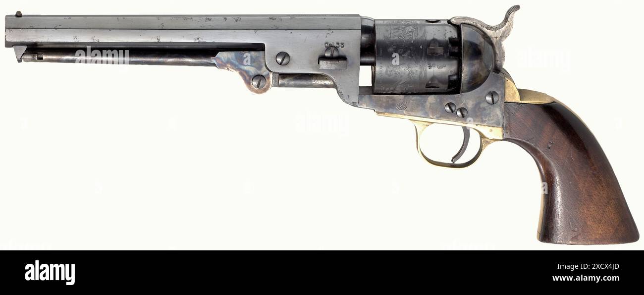 Armes légères, revolvers, Colt 1851 Navy Revolver, calibre .36 inch ...