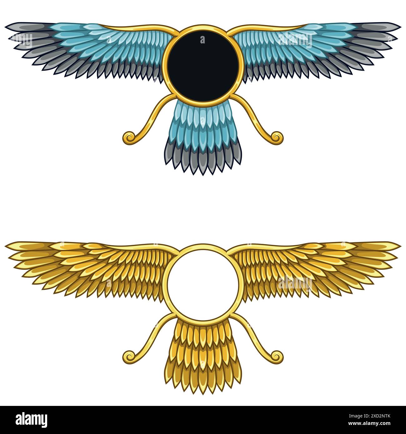 Symbole zoroastrien Banque d'images vectorielles - Alamy