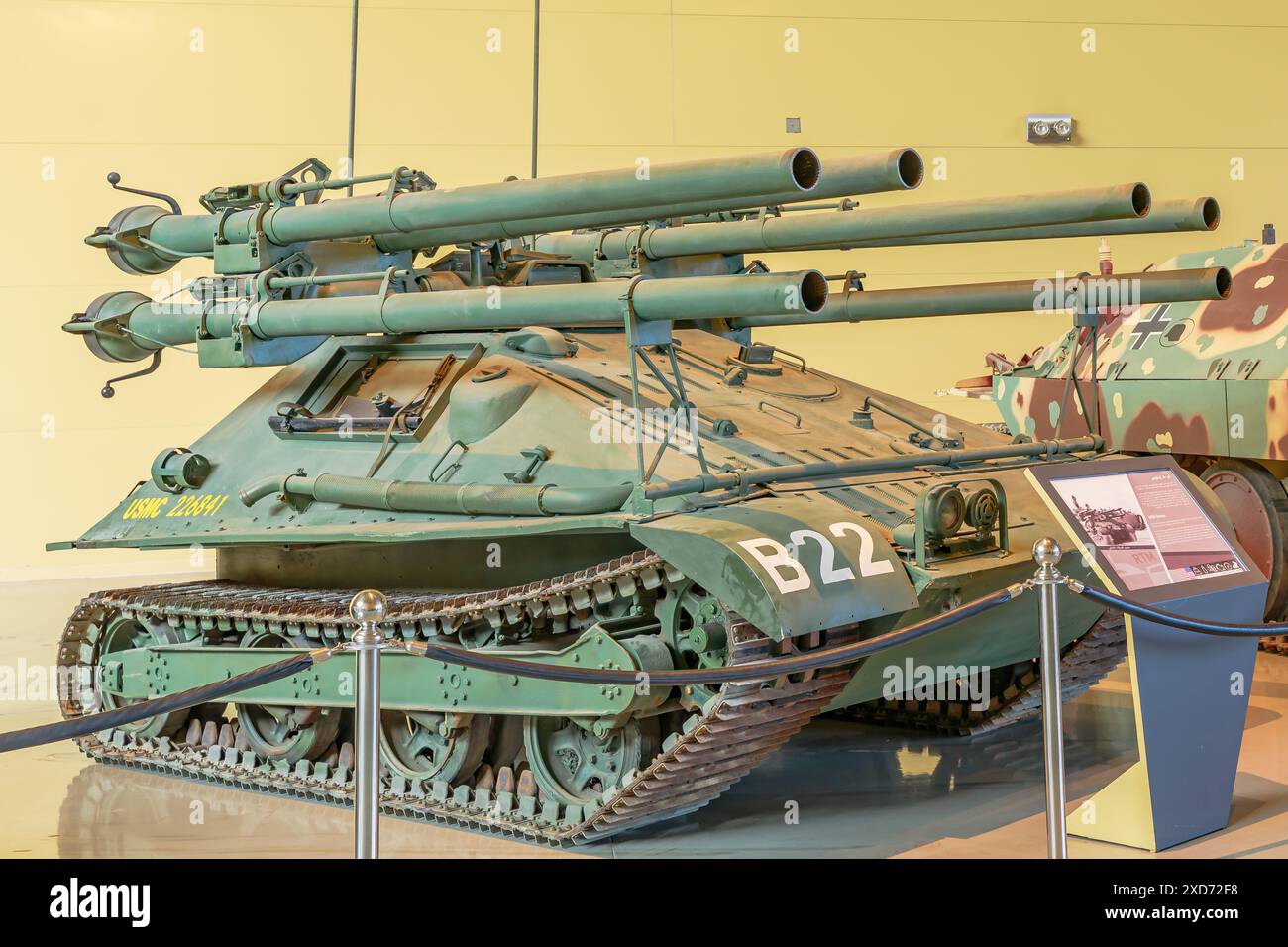 Royal Tank Museum, Amman, Jordanie - 4 mai 2024 : American M50 Ontos ...
