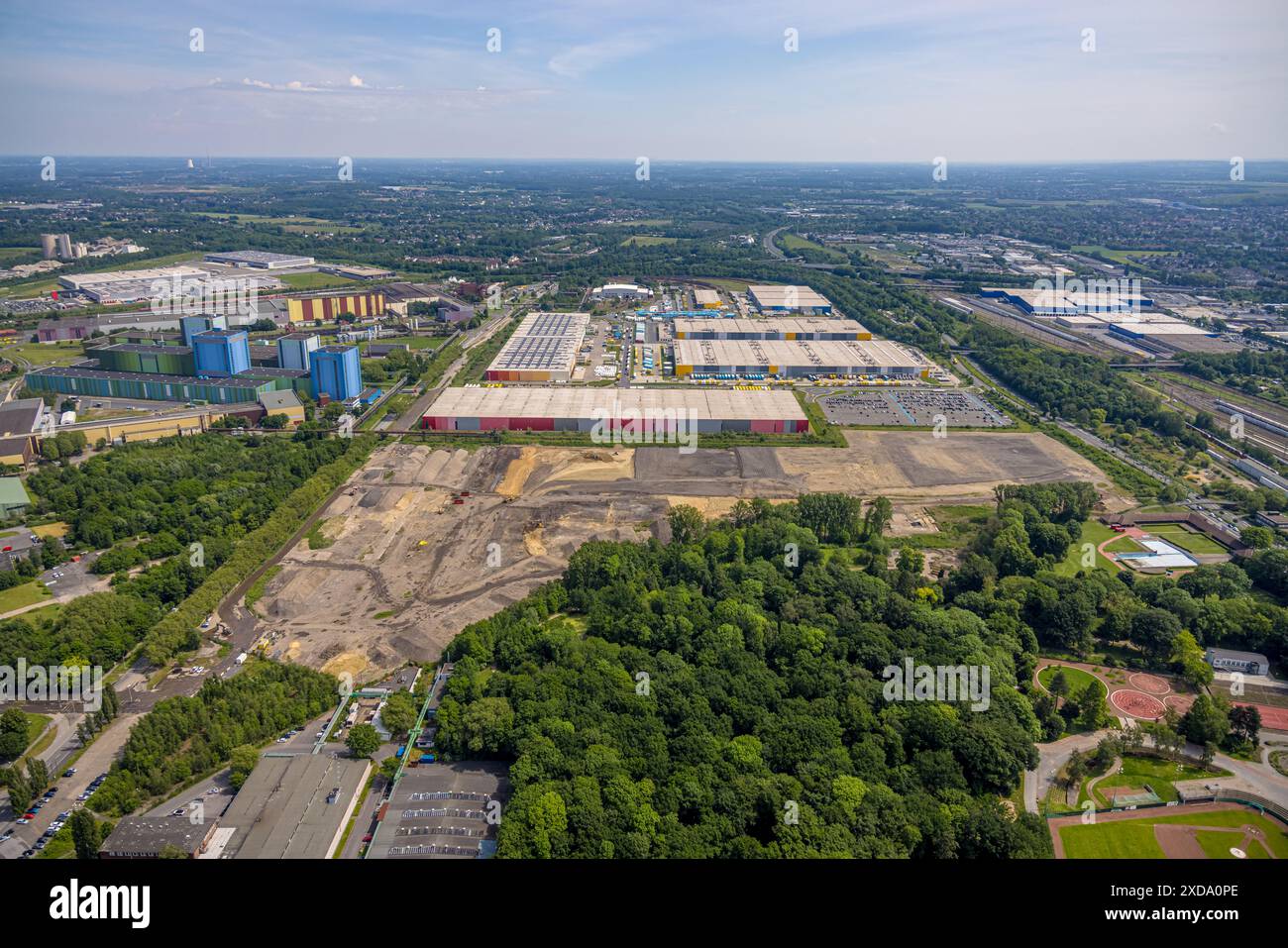 Amazon logistique et thyssenkrupp steel europe Banque de photographies ...
