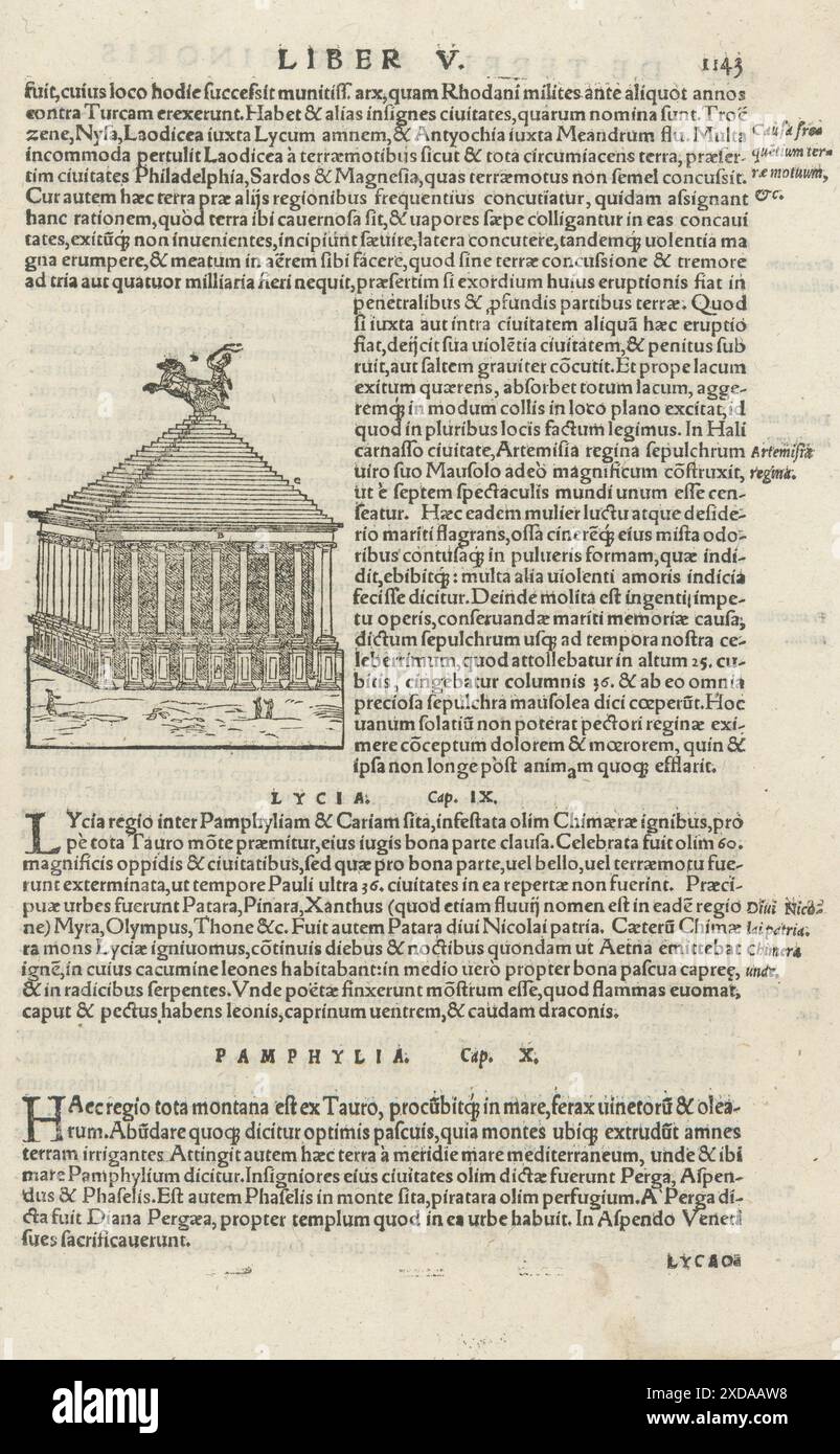 Mausoleum at halicarnassus Banque de photographies et d’images à haute ...