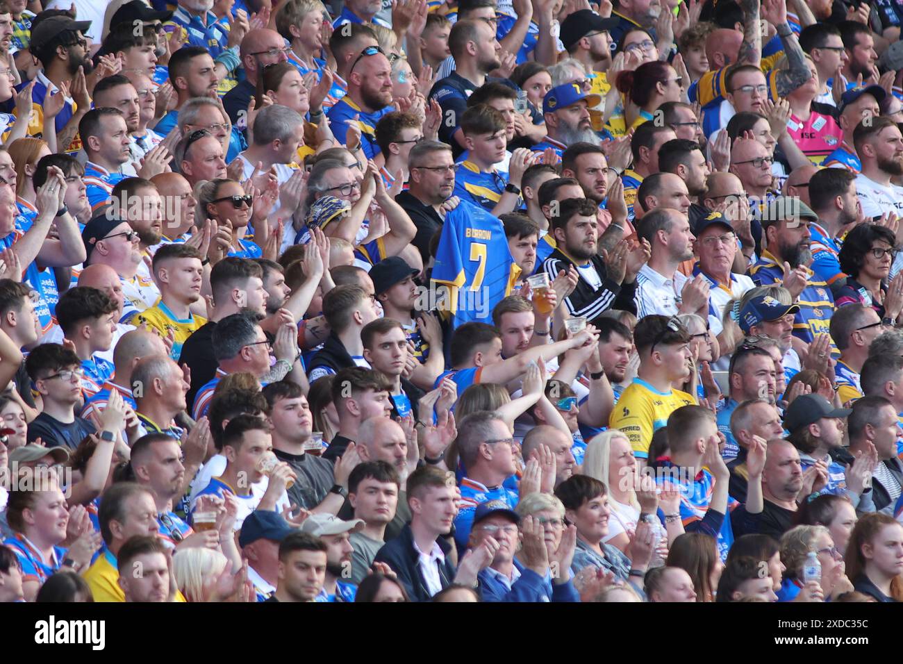 Leeds, Royaume-Uni. 21 juin 2024. AMT Headingley Rugby Stadium, Leeds ...