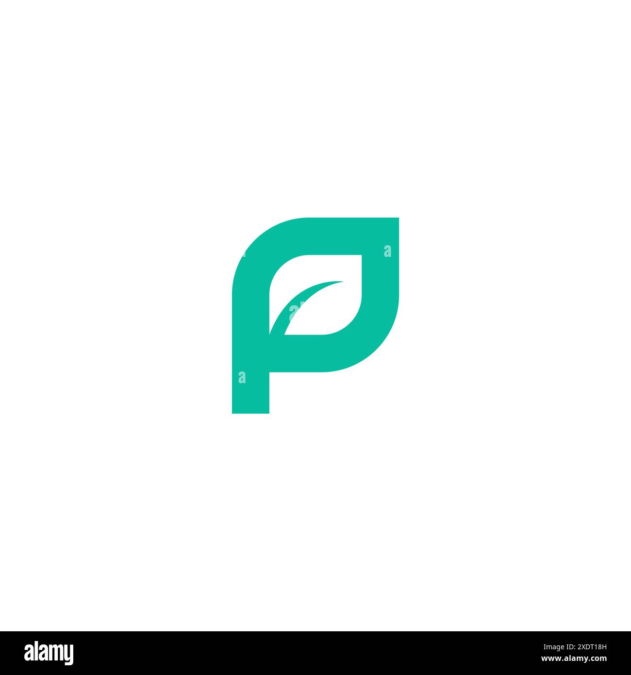 Initial p logo Banque d'images vectorielles - Alamy