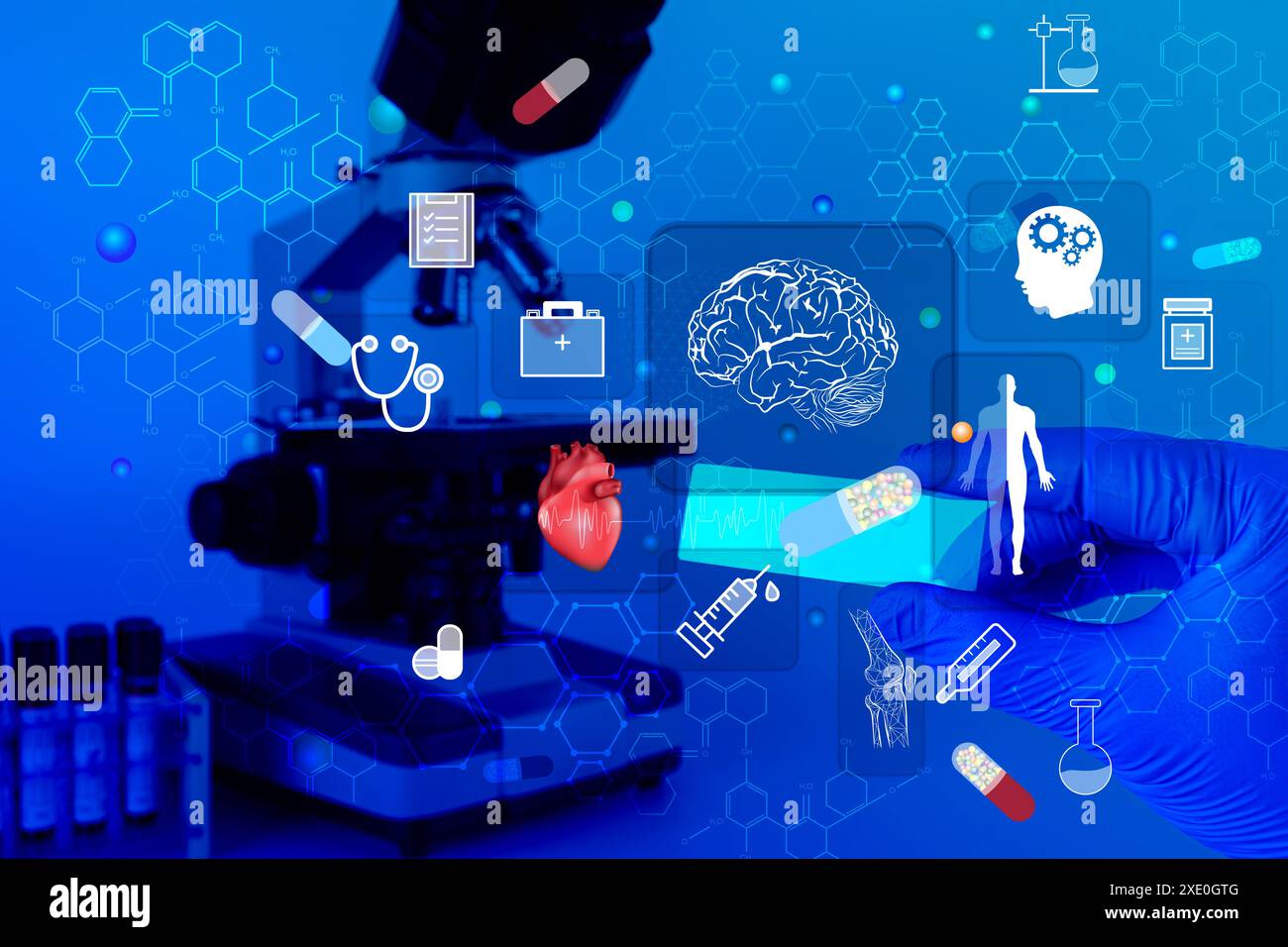 Inverted microscope Banque de photographies et d’images à haute ...