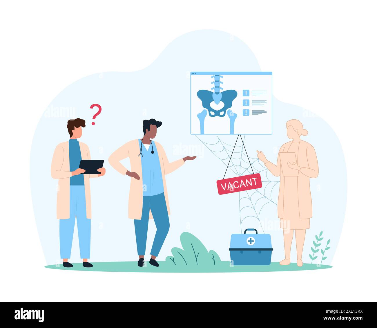 Orthopedist cartoon Banque d'images détourées - Alamy