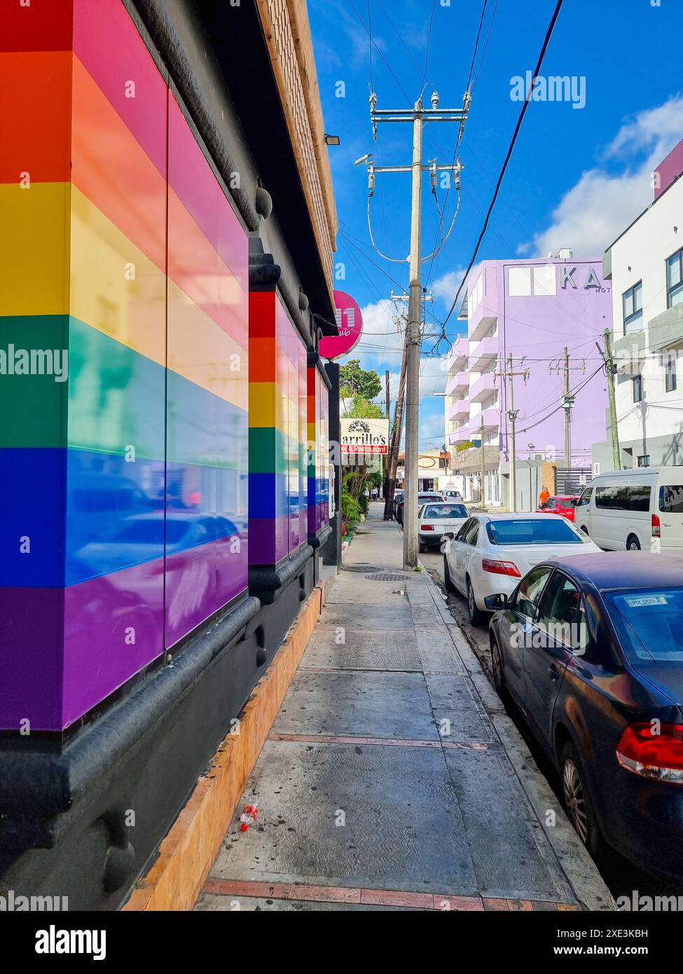 Streets downtown cancun mexico Banque de photographies et d’images à ...