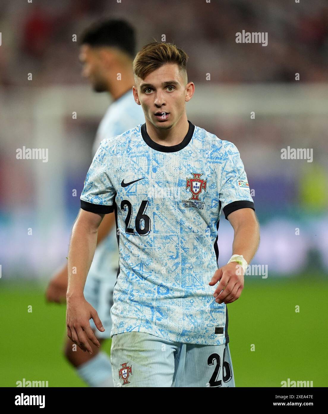 Le Portugais Francisco Conceicao lors du match du Groupe F de l'UEFA ...