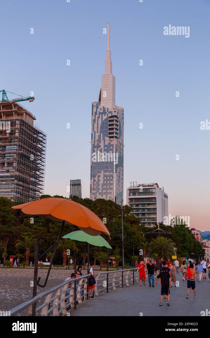 Batoumi, Géorgie - 12 JUIN 2024 : la Tour de Batoumi ou Tour de l ...