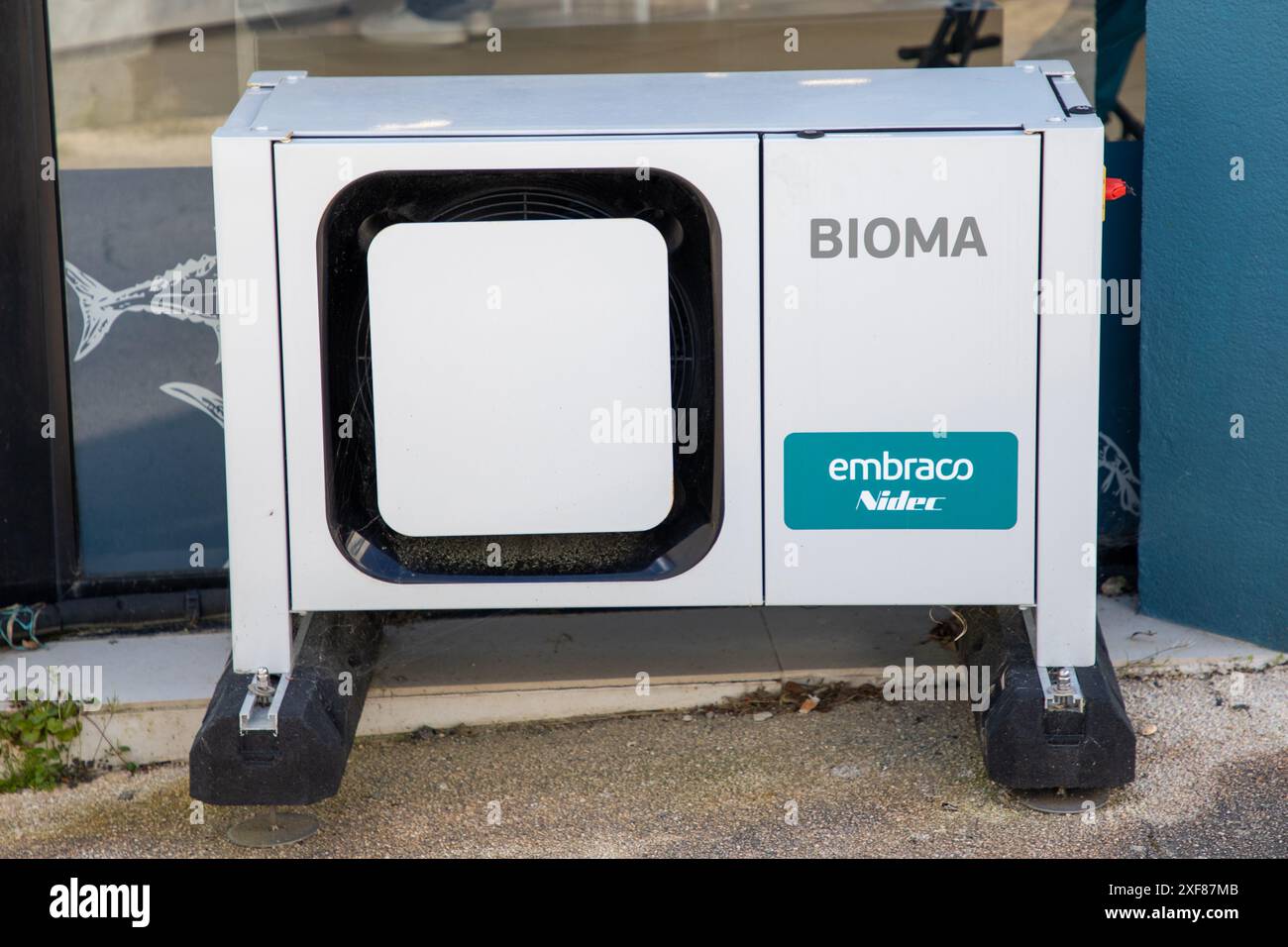 Bordeaux , France - 07 01 2024 : BIOMA embraco nidec Inverter ...