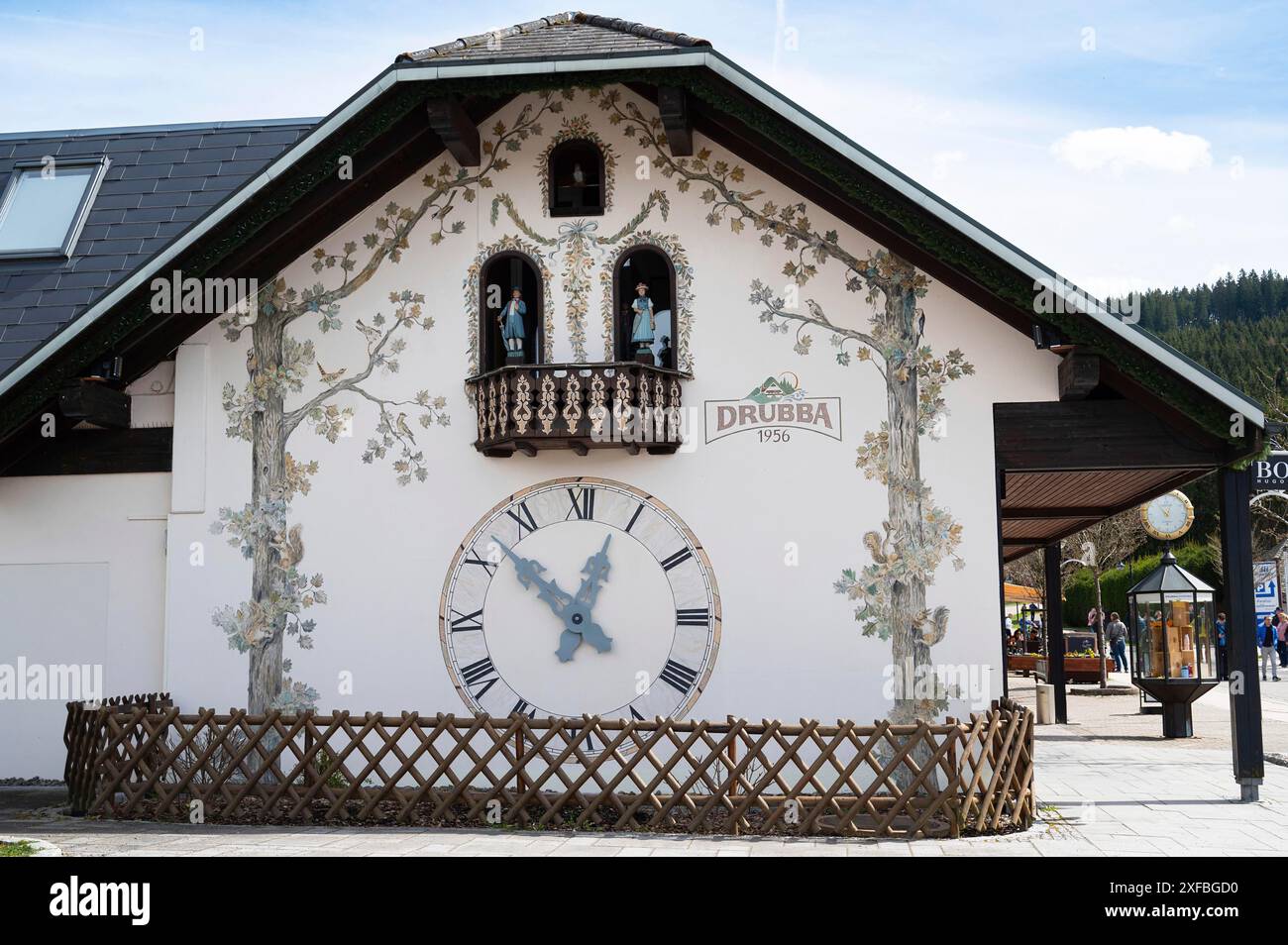 Horloges Coucou Au Magasin Drubba En For t Noire Lac Titisee