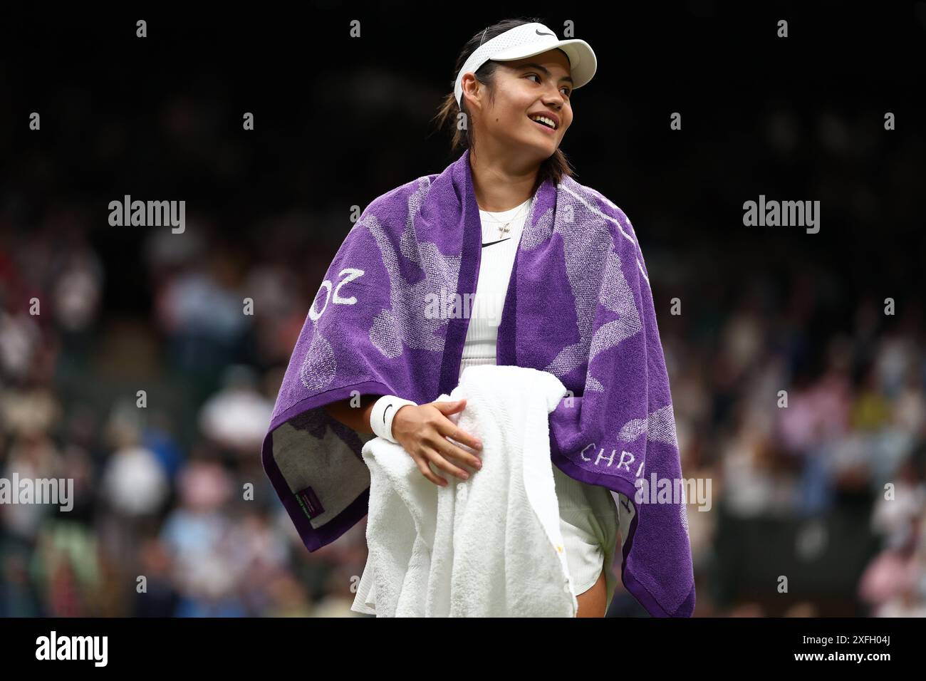3 juillet 2024 ; All England Lawn Tennis and Croquet Club, Londres ...