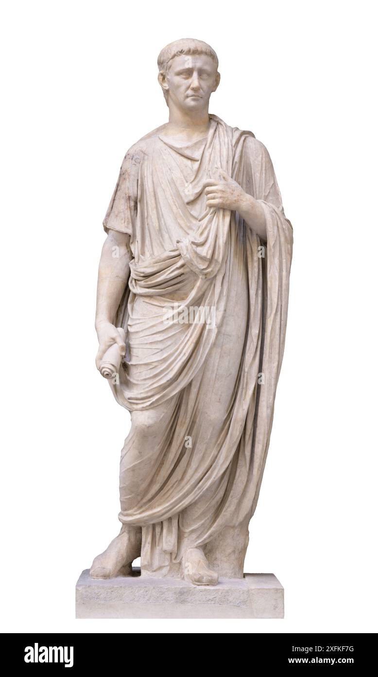 Roman emperor claudius Banque d'images détourées - Alamy