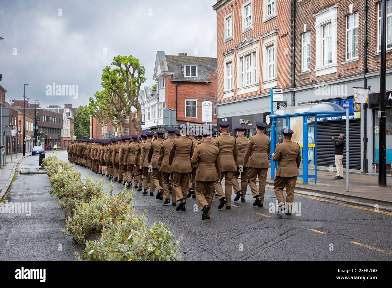 Le 75 Engineers Regiment exerce son droit en tant que Freemen de l ...
