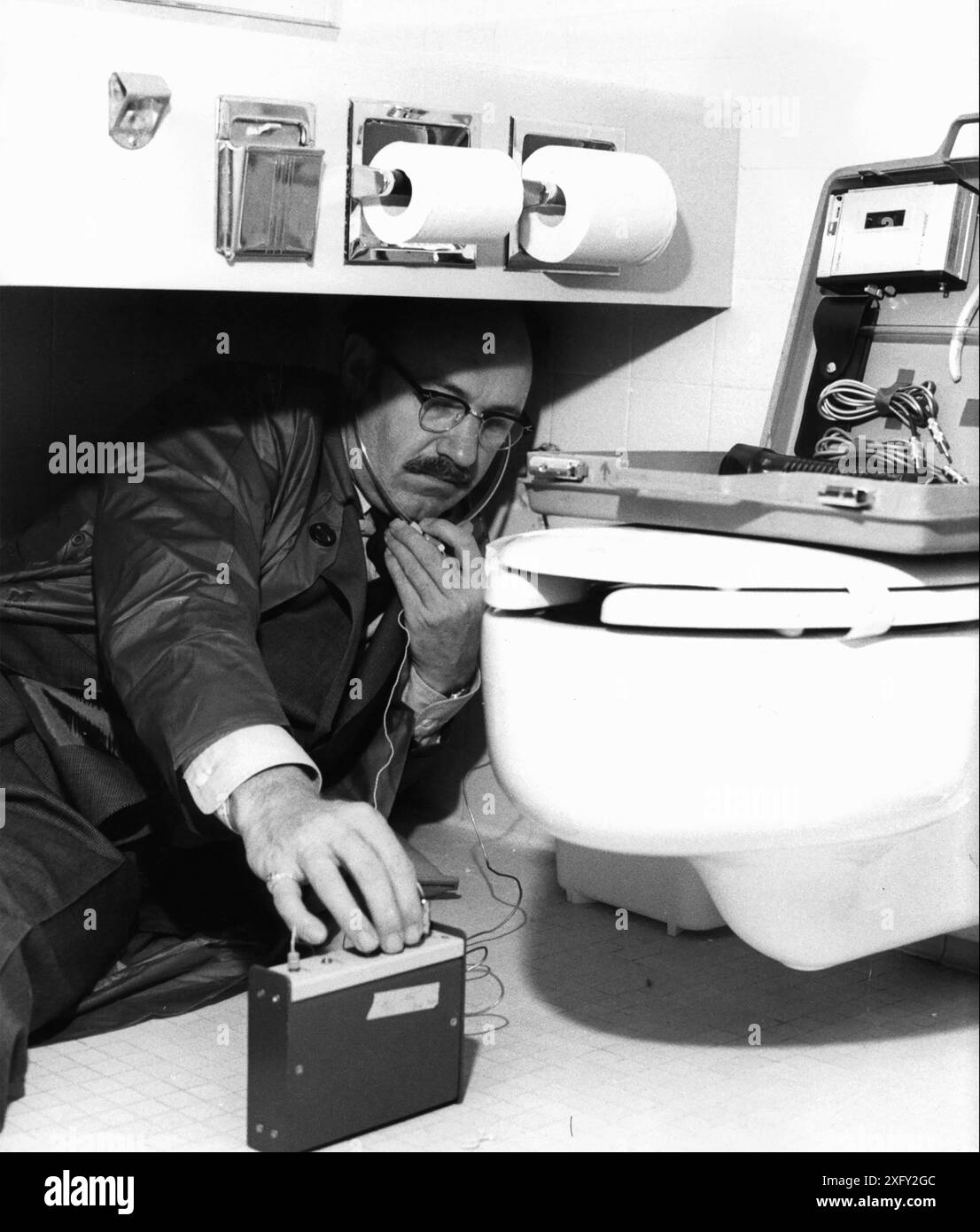 Gene hackman conversation 1974 Banque d'images noir et blanc - Alamy