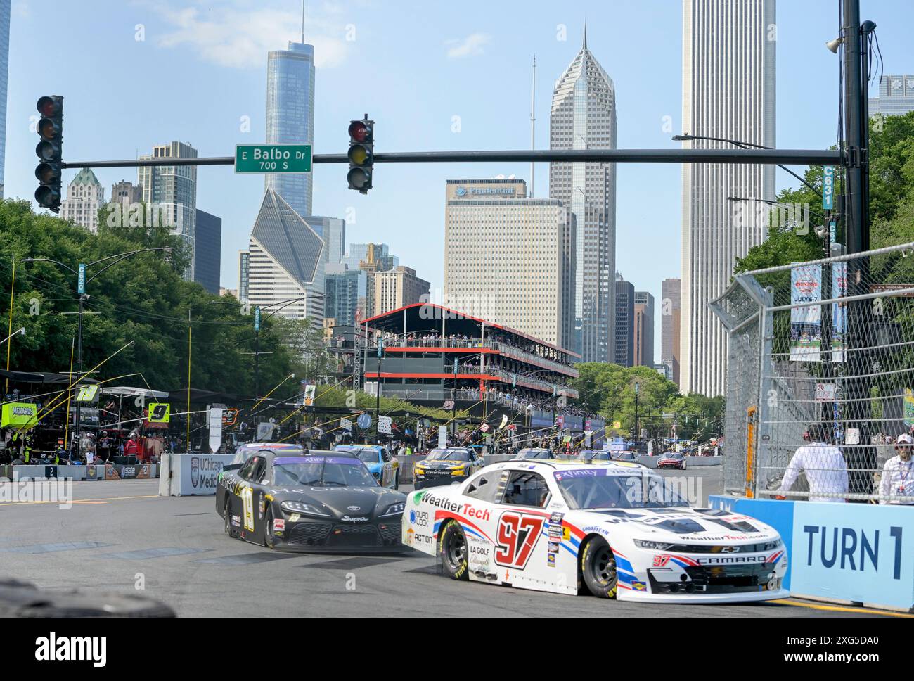 Chicago, États-Unis. 06 juillet 2024. Shane van Gisbergen (97 ans ...