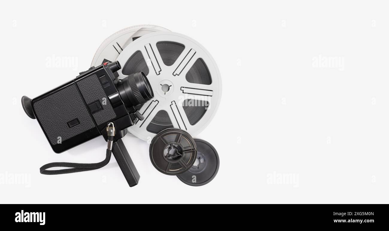 Film super 8 Banque d'images détourées - Alamy