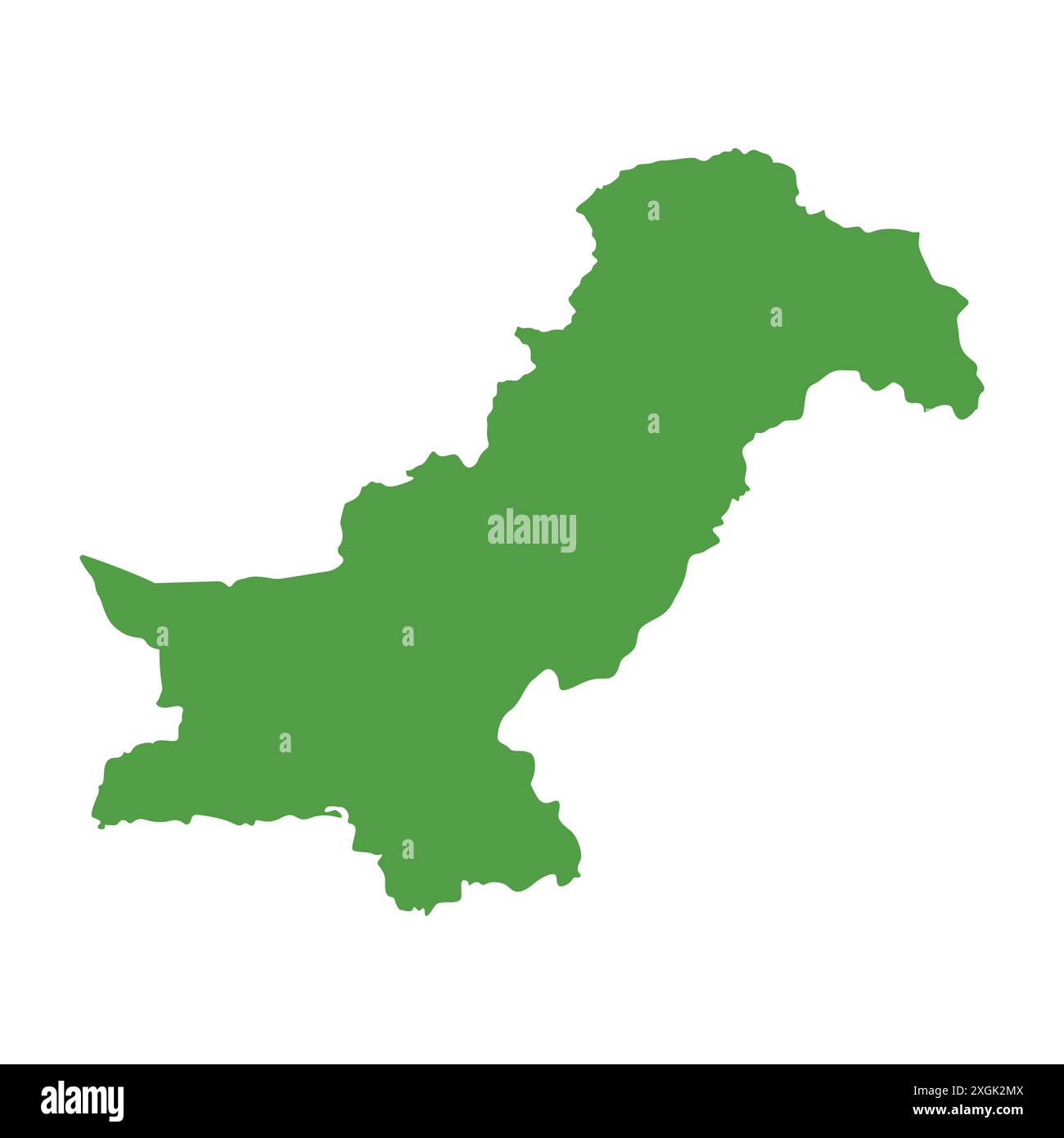 Pakistan map vector Banque de photographies et d’images à haute ...