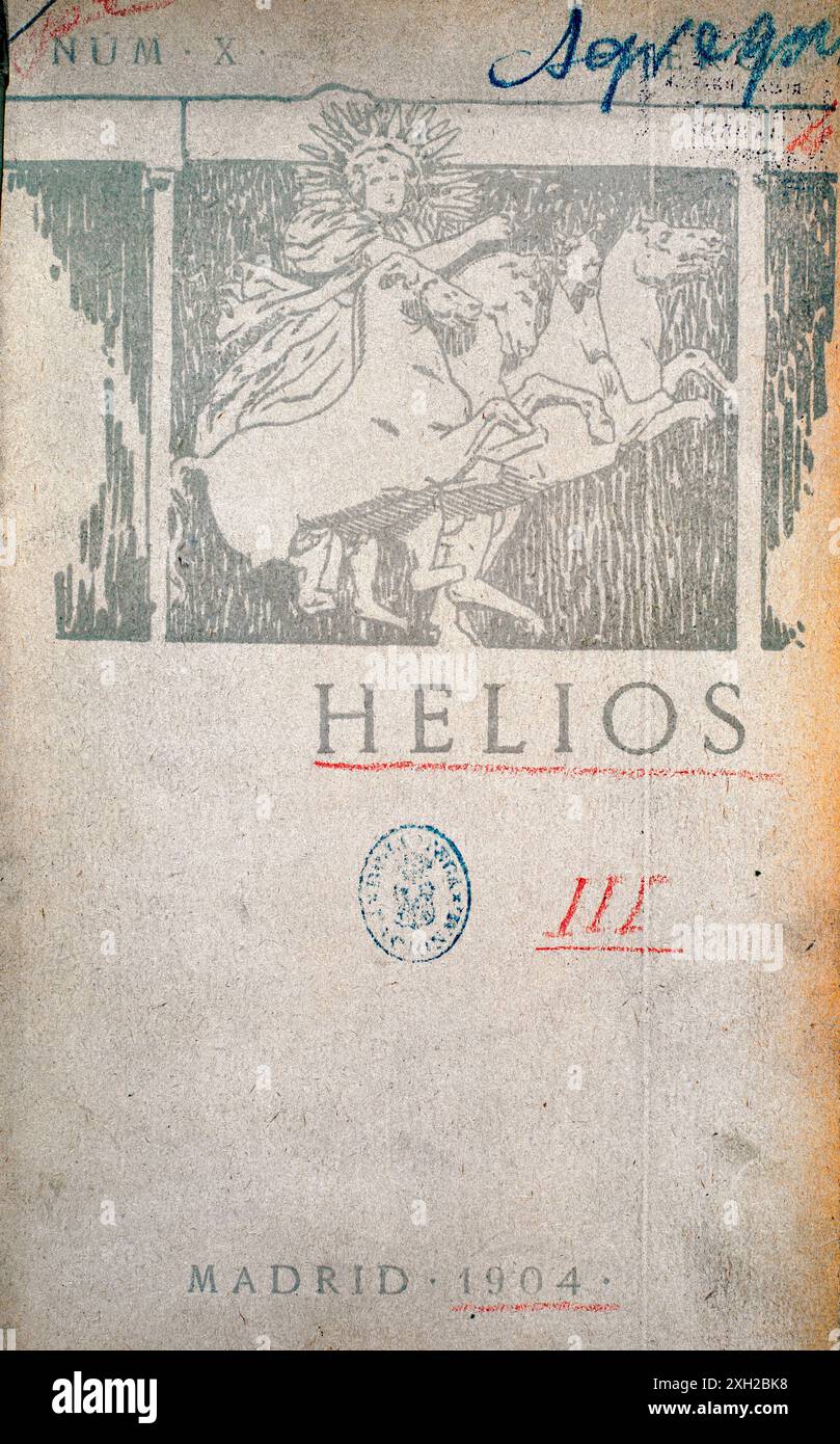 Espagne timbre 1904 Banque de photographies et d’images à haute résolution - Alamy