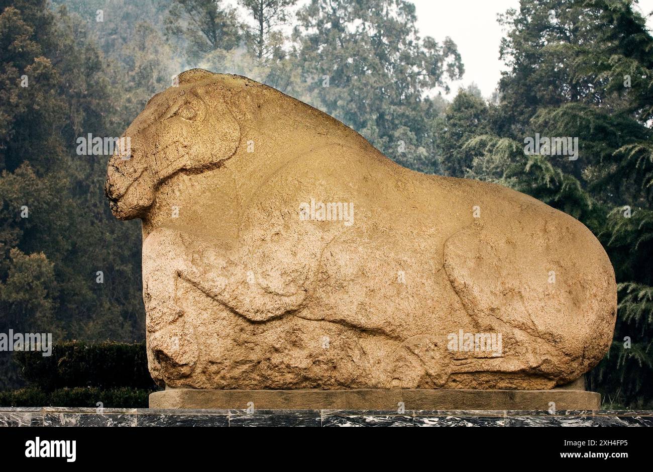 Cheval scupture chinecéleste au galop Banque de photographies et d ...
