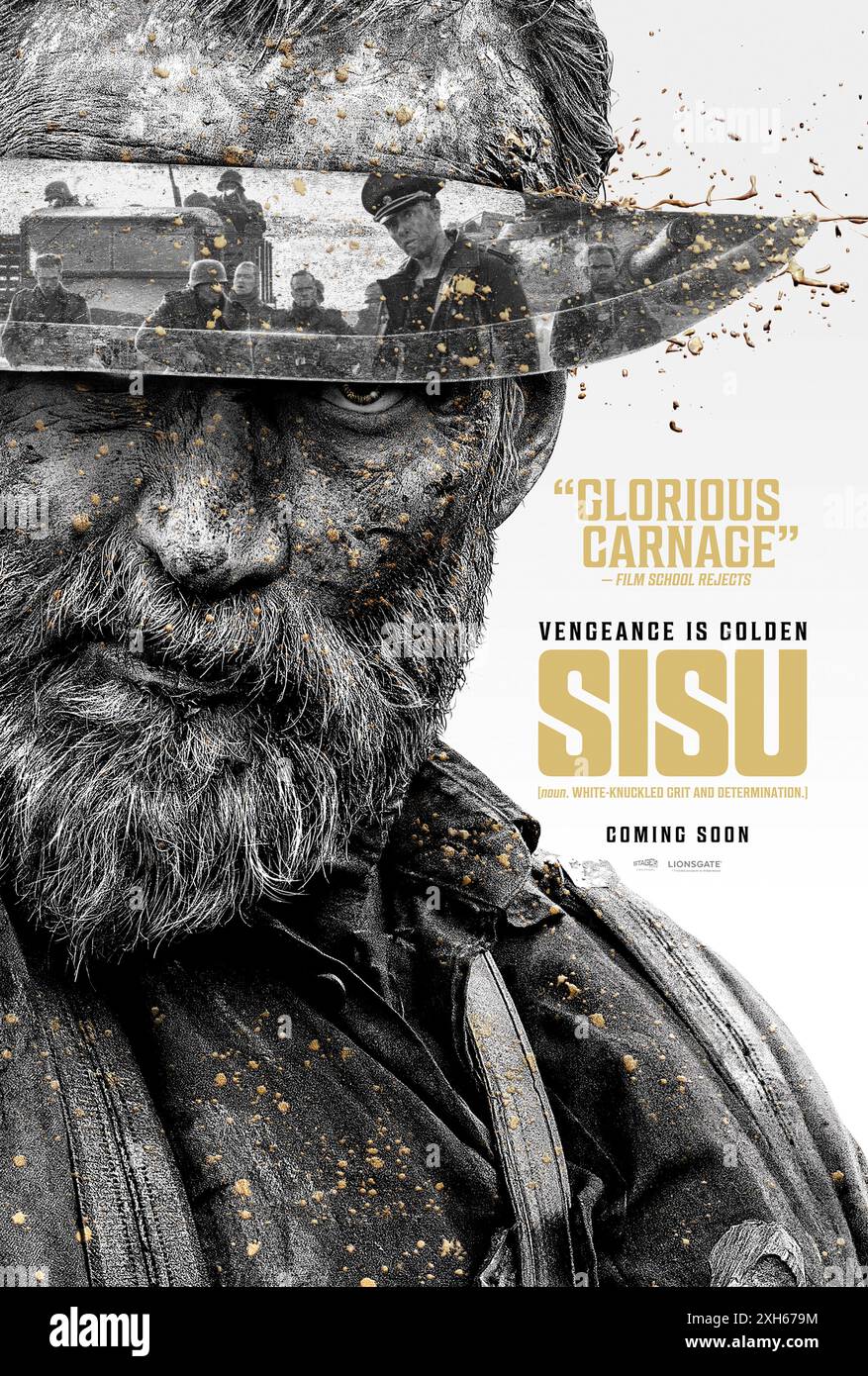 Sisu (2022) réalisé par Jalmari Helander et mettant en vedette Jorma Tommila, Aksel Hennie et ...