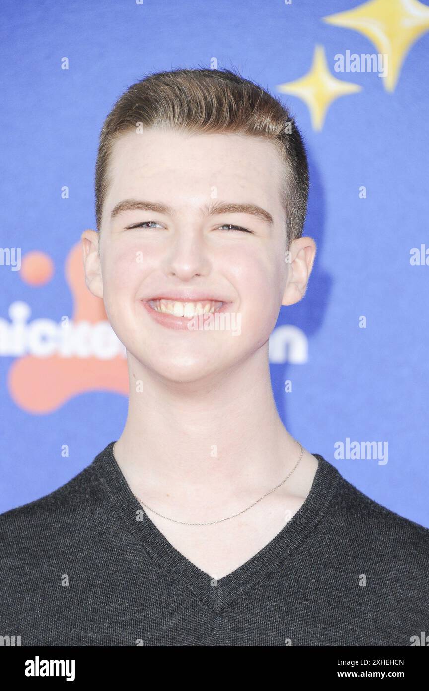 Iain Armitage aux arrivées pour les Nickelodeon Kids Choice Awards 2024 ...