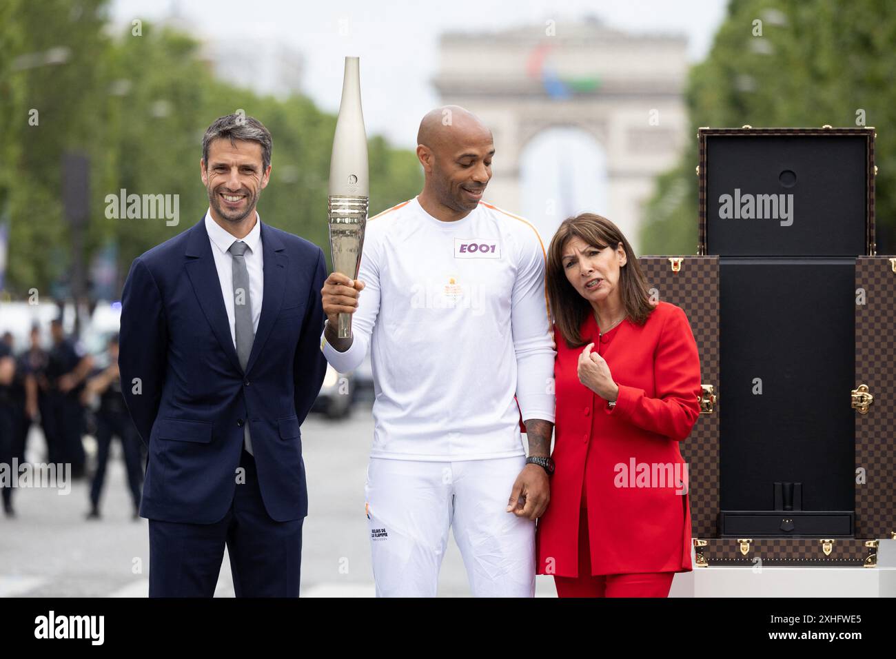 Paris, France. 14 juillet 2024. Comité d'organisation des Jeux Olympiques et Paralympiques de ...