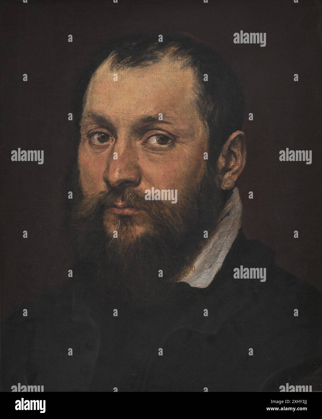 Portrait d'un homme Italiensk 1500-tallet KMS1979, Ubekendt , Greco, El ...