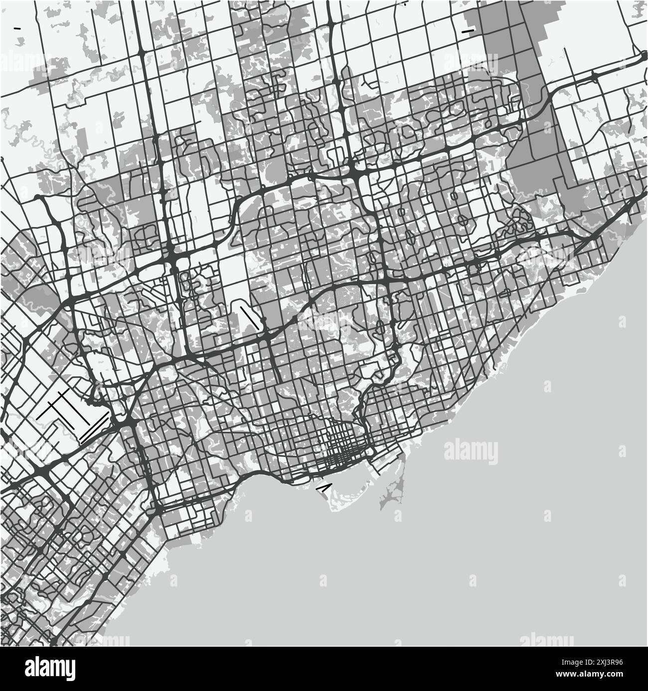 Parcs du centre ville de toronto Banque d'images vectorielles - Alamy