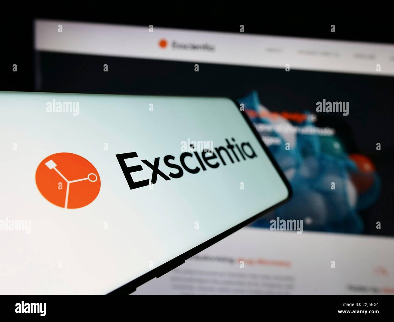 Logo exscientia Banque de photographies et d’images à haute résolution ...