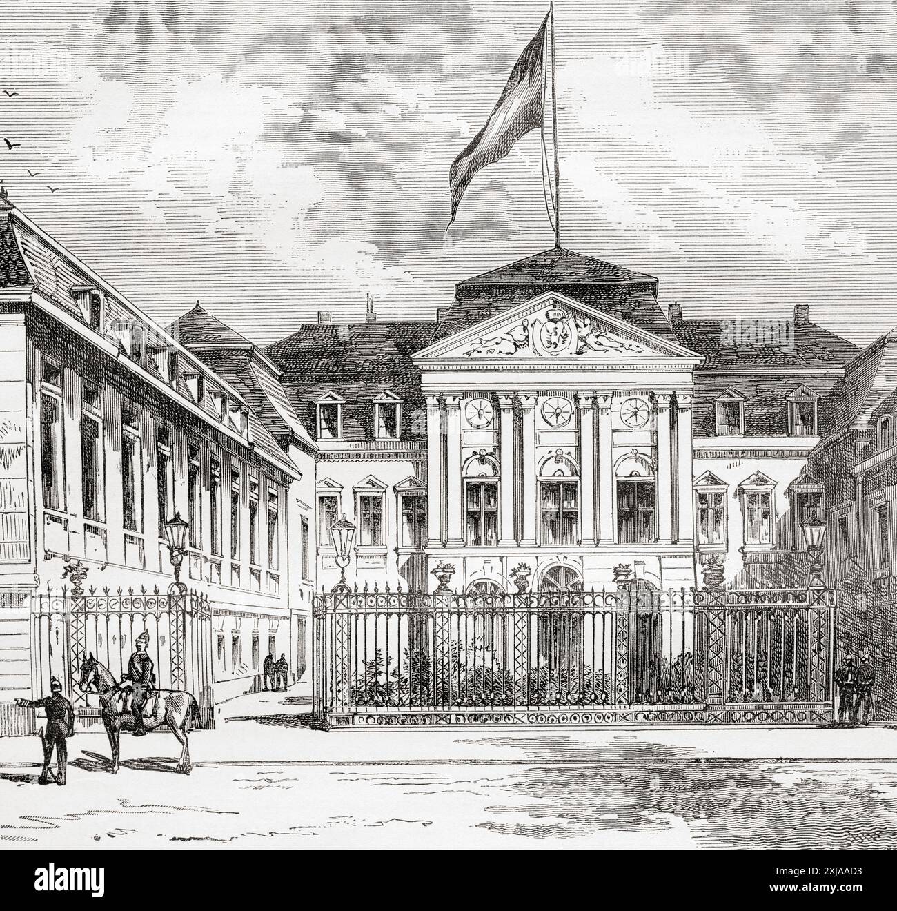 Bâtiment de la chancellerie berlin reich Banque de photographies et d ...