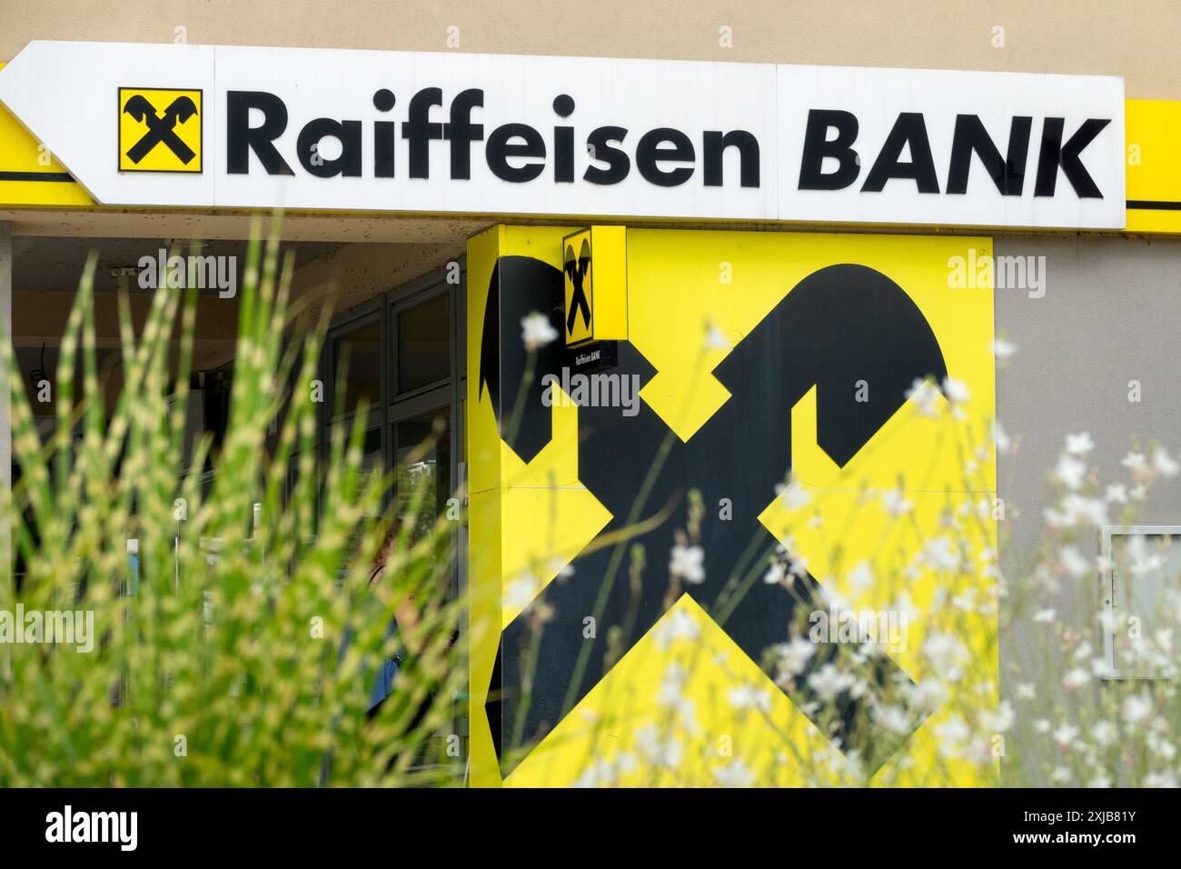 Raiffeisen logo Banque de photographies et d’images à haute résolution ...