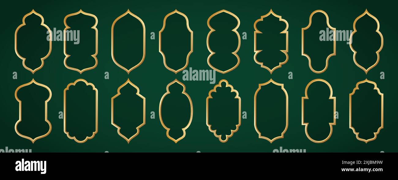 Portes marocaines traditionnelles Banque d'images vectorielles - Alamy