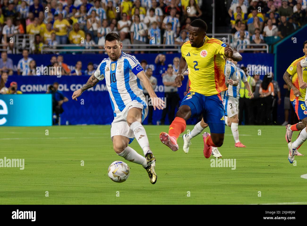 Miami, USA, 14 juillet, CONMEBOL Copa America final 2024, Argentine v ...