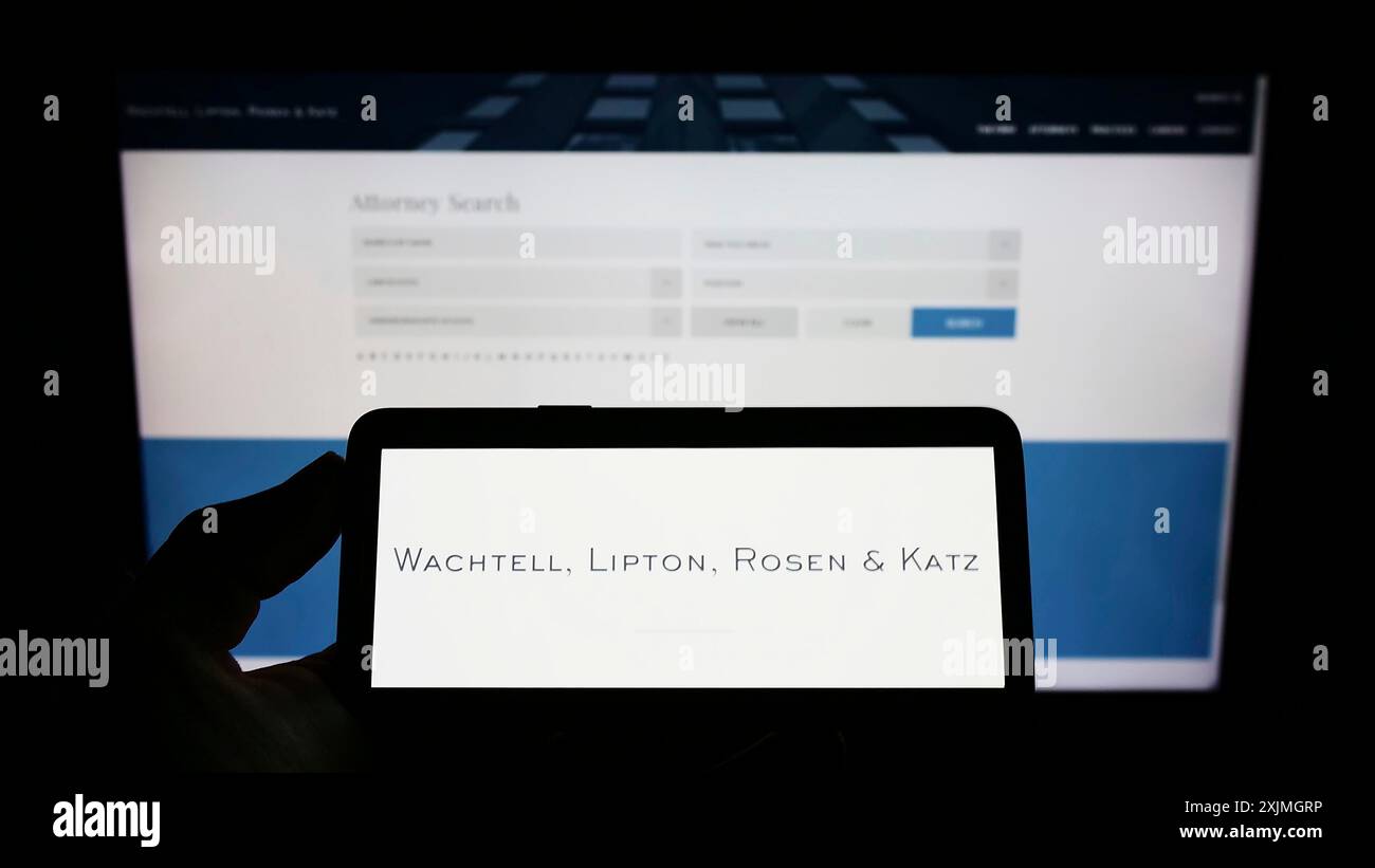 Wachtell lipton rosen katz Banque de photographies et d’images à haute ...