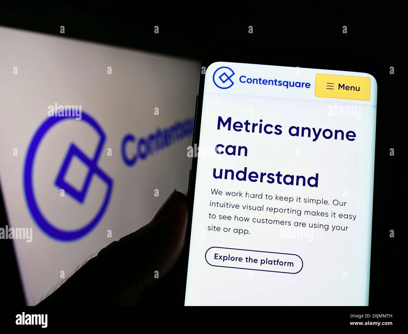 Plateforme contentsquare Banque de photographies et d’images à haute ...