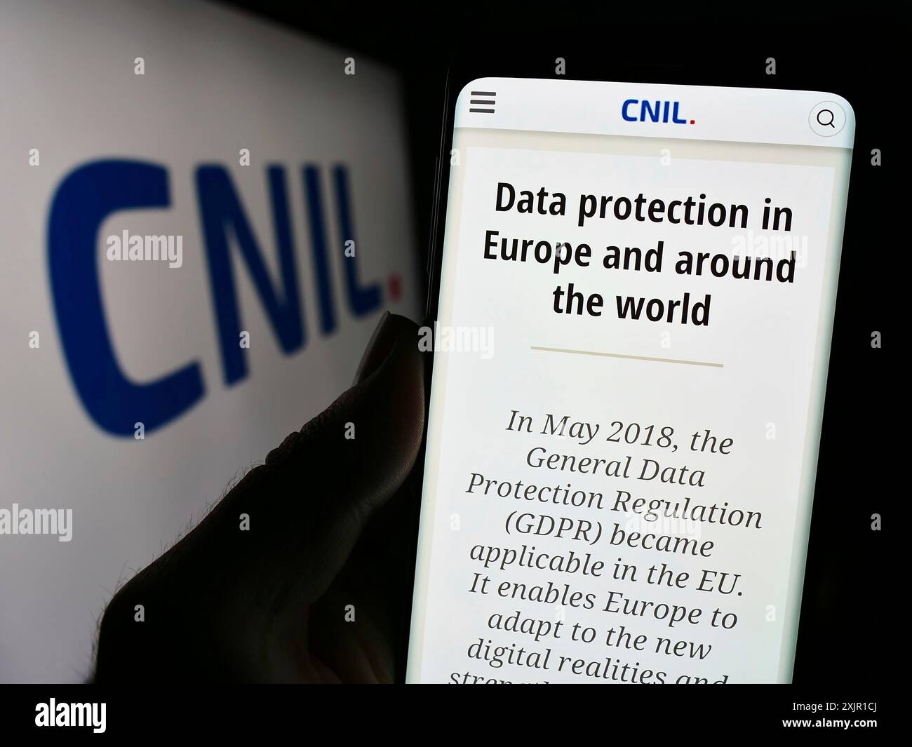 Logo cnil Banque de photographies et d’images à haute résolution - Alamy