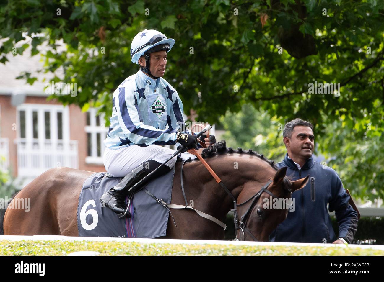 Ascot, Berkshire, Royaume-Uni. 12 juillet. 2024. Horse Cerulean Bay ...