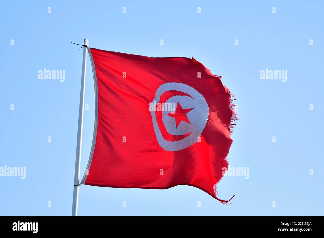 Le drapeau de la tunisie Banque de photographies et d’images à haute ...