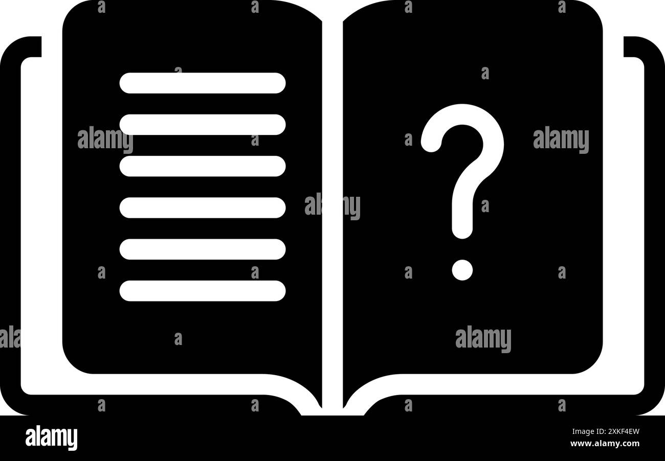 Pourquoi logo Banque d'images noir et blanc - Alamy