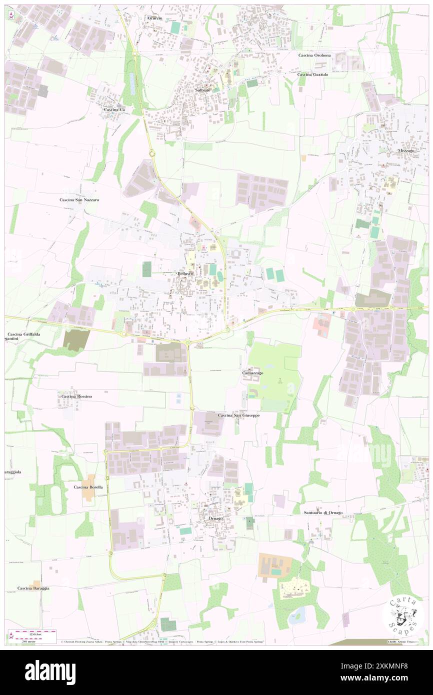 Mappa di monza e brianza Banque de photographies et d’images à haute ...
