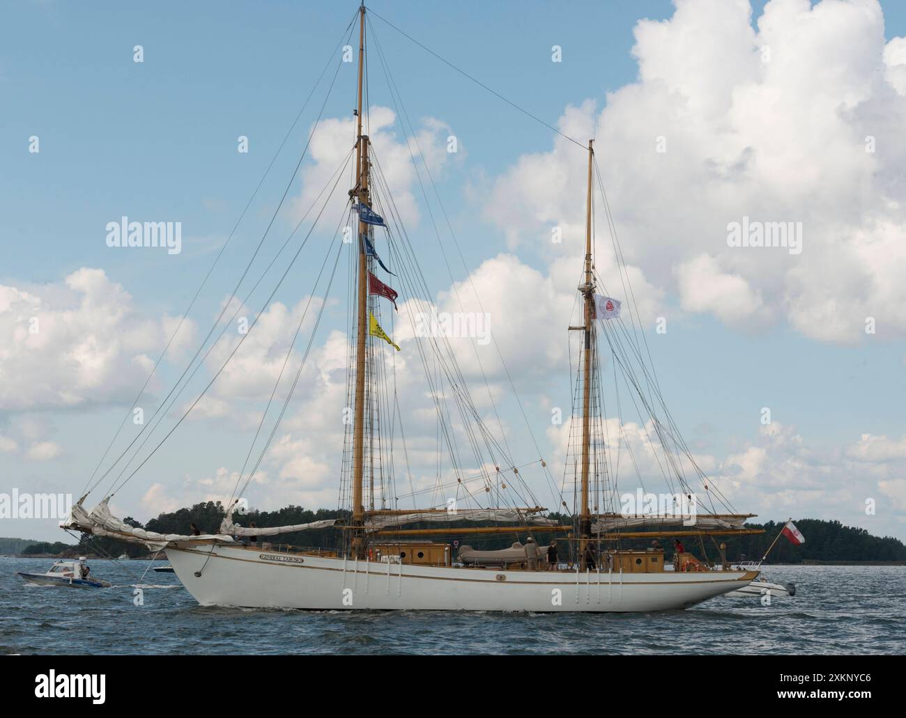 Courses de grands voiliers 2024 Turku, Finnland. 21 juillet 2024. Die ...