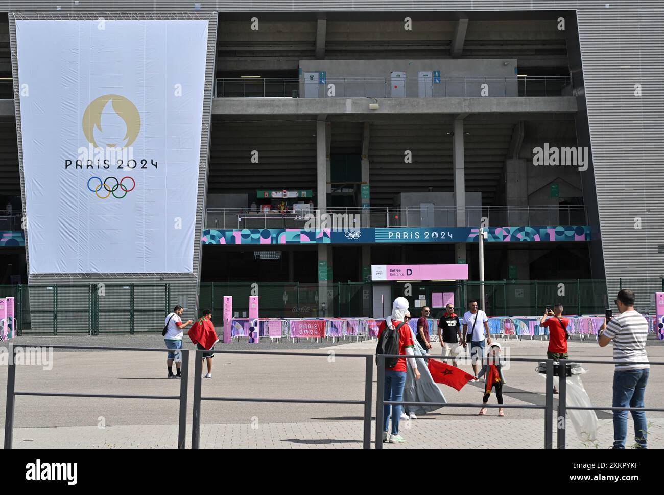 Jeux olympiques de football masculin paris 2024 Banque de photographies et d’images à haute ...