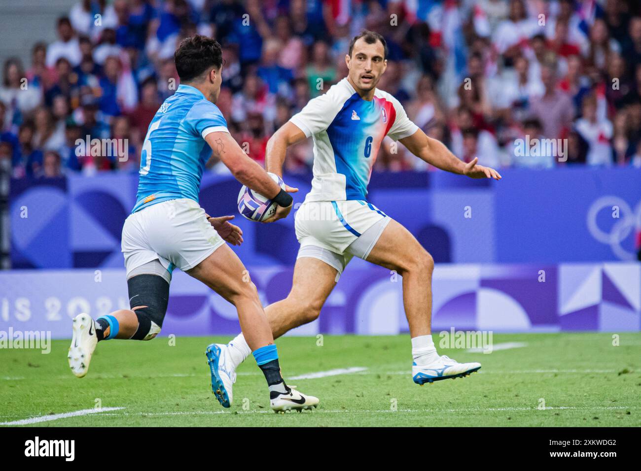 Paulin Riva (France), Rugby à sept, Men's Pool C entre la France et l ...