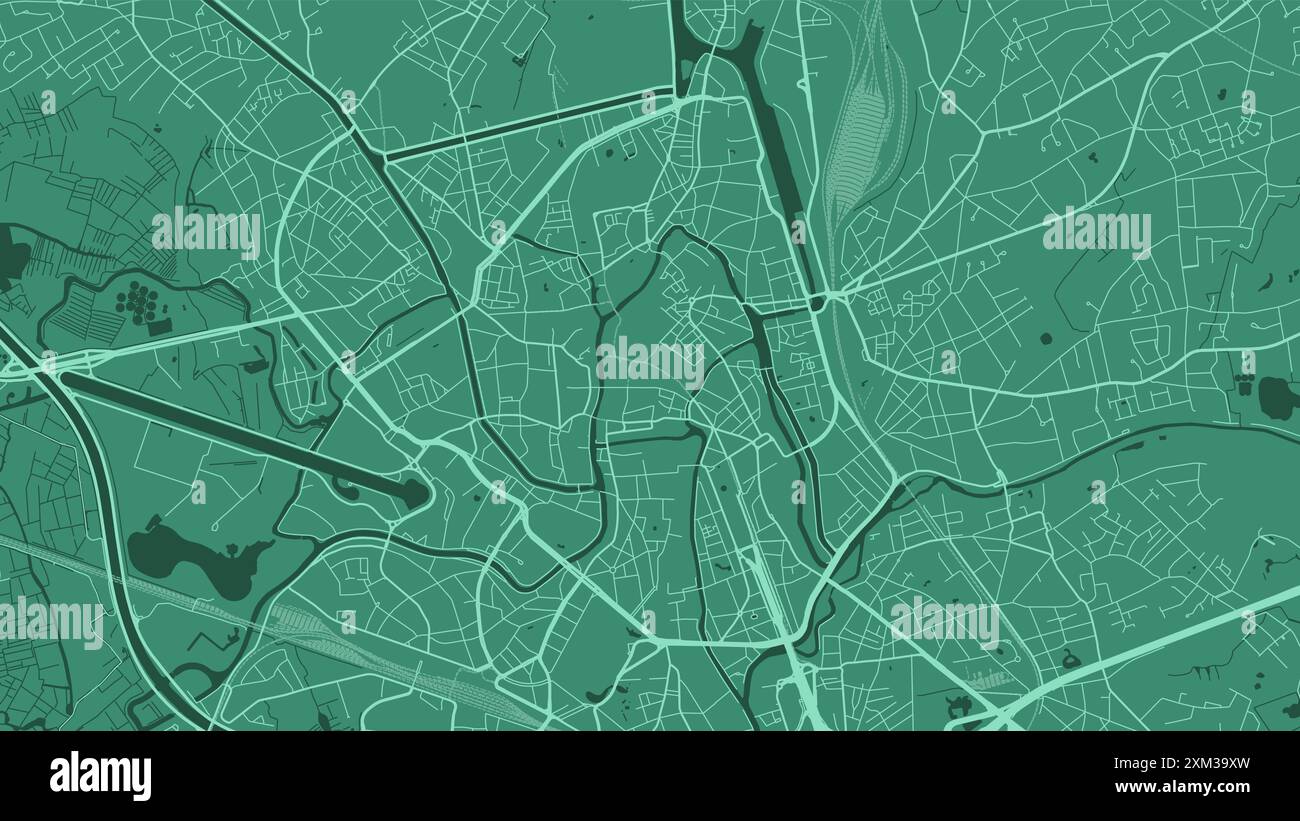 Affiche de carte de belgique Banque d'images vectorielles - Alamy