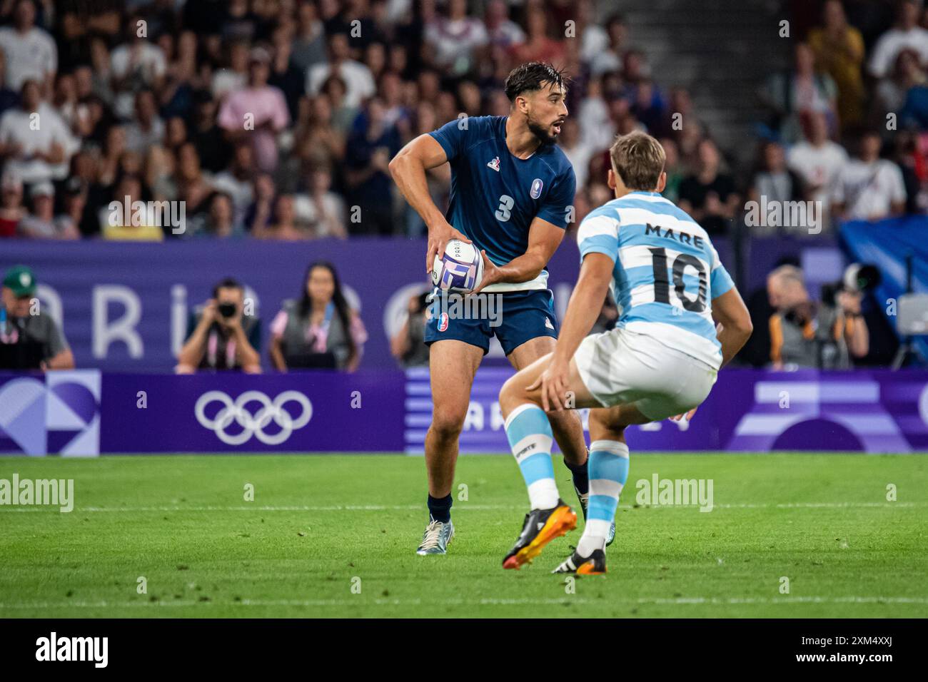 Rayan Rebbadj (France), Rugby à sept, quart de finale masculin's entre ...