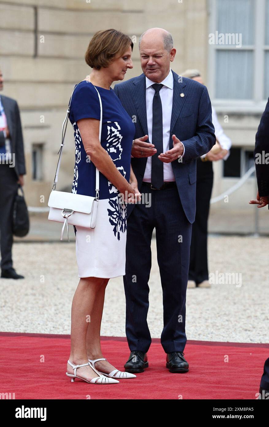 Olaf scholz wife britta ernst Banque de photographies et d’images à ...